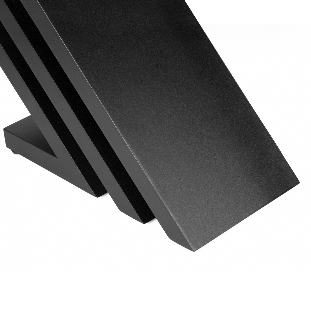 Magnetic Knife Log with six positions in black beech – Healthy Italia